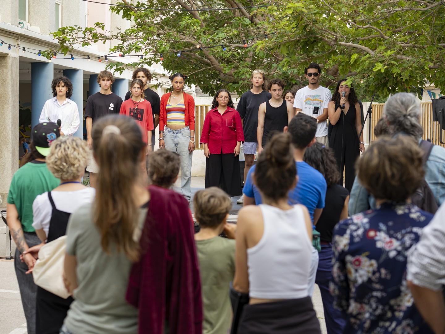 Fête de quartier à l'Échappée Belle Théâtre-École – Vol Plané